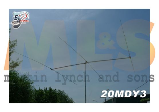 EAntenna 20MDY3 3 el. 20M (8,5 dBi ﾖ 25,85 dB F/B) - R2010711 Beam/Yagi Antennas at £640.00 ...