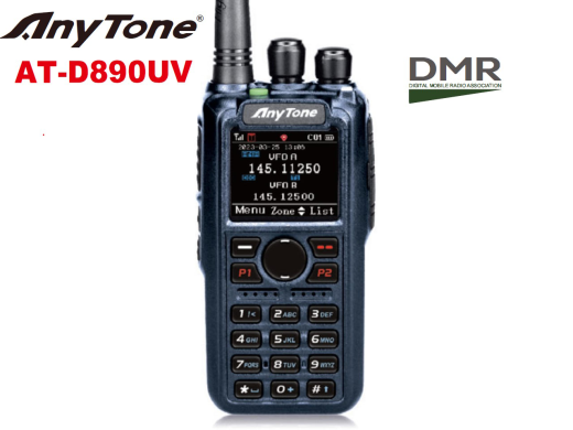 Anytone AT-D890UV DMR NXDN Analog UHF/NHF Radio - Versatile ...