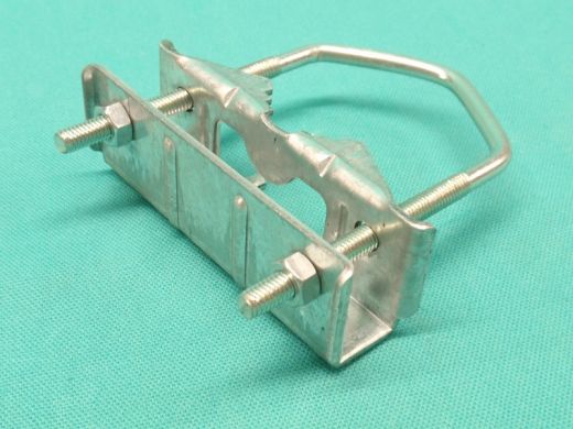 2" x 15mm Square Clamp - BE606 Mast Clamps at £2.50 | Ham Radio