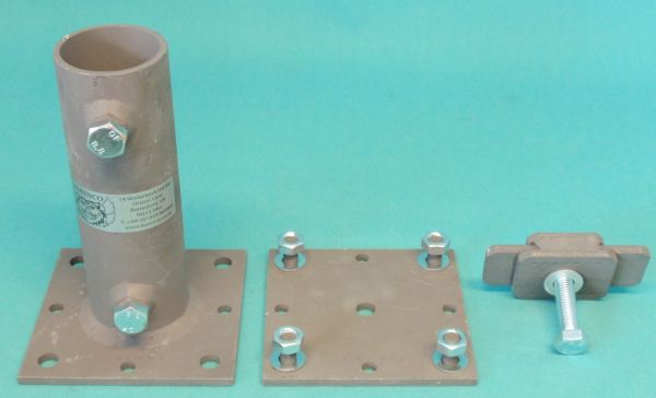 2" Socket (180mm) Corner Mount for ISO Container Mast Supports at £117. ...