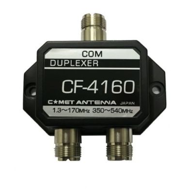 COMET CF-4160J DUPLEXER FOR 1.3-170/350-540MHz W/MJ-MJ/MJ Comet Accessories at £44.95 | Ham Radio