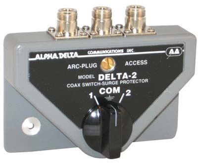 Alpha Delta 2BN - 2 Way N-Type switch Alpha Delta Communications at £ ...