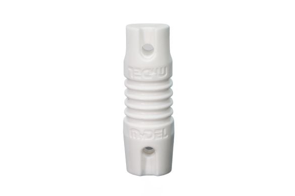 Dog Bone Medium White Insulators at £0.82 | Ham Radio