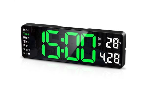 Ham Shack Clock (GREEN) - MyDEL Version 2.0