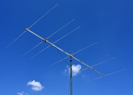10m 6el. full size, 11 dBi, HD Yagi antenna. Boom 9.3m. 180km/h By ...