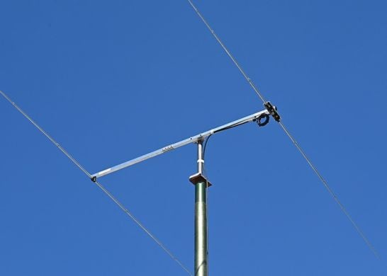 10m 2el. full size, 6.4 dBi, LIGHT portable Yagi antenna. Boom 2m By ...