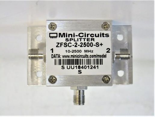 MINI CIRCUITS SPLITTER 10hZ TO 2500mhz FOR SDR SWITCH