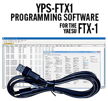 YPS-FTX1 Programming Software and RT-65 Cable for the Yaesu FTX-1 and FTX-1 Optima radios