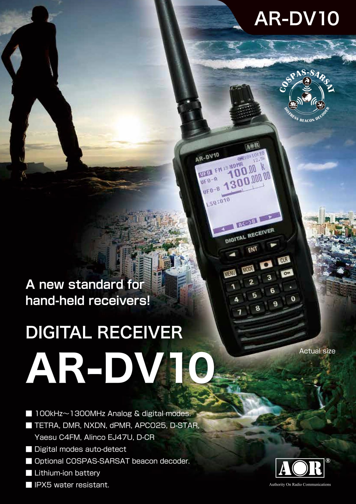 AR-DV10 Analogue/Digital handheld scanning receiver latest Firmware ...
